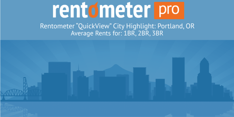 Rentometer “QuickView” City Highlight Analysis: Portland, OR