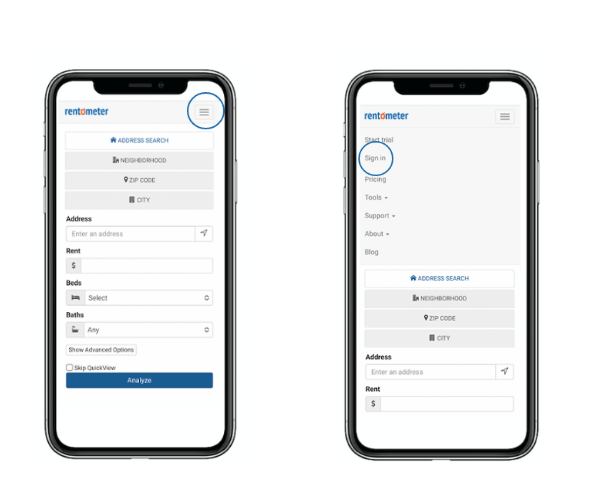 Rentometer: Getting Started